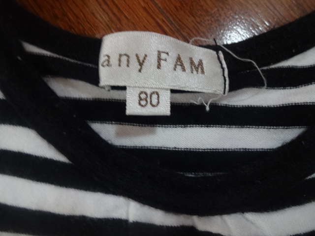 80 anyFAM トップス-ベビカムフリマ ｜ 妊娠・出産・育児に関する総合情報サイト【ベビカム】